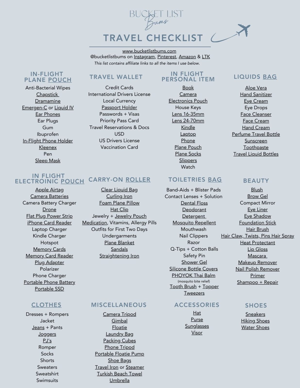 Let's Get Packing: Tips, Tricks & the Ultimate Packing Checklist