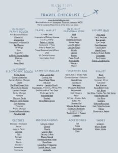 Let's Get Packing: Tips, Tricks & the Ultimate Packing Checklist